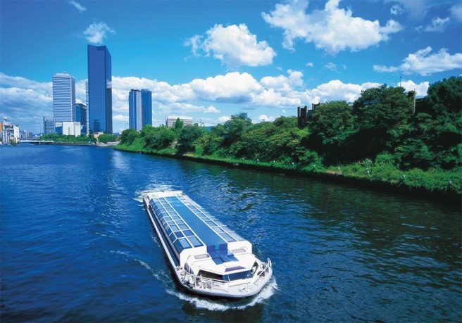 Osaka Water Bus Aqualiner - Osaka-Nara Discovery Pass - Travel around ...